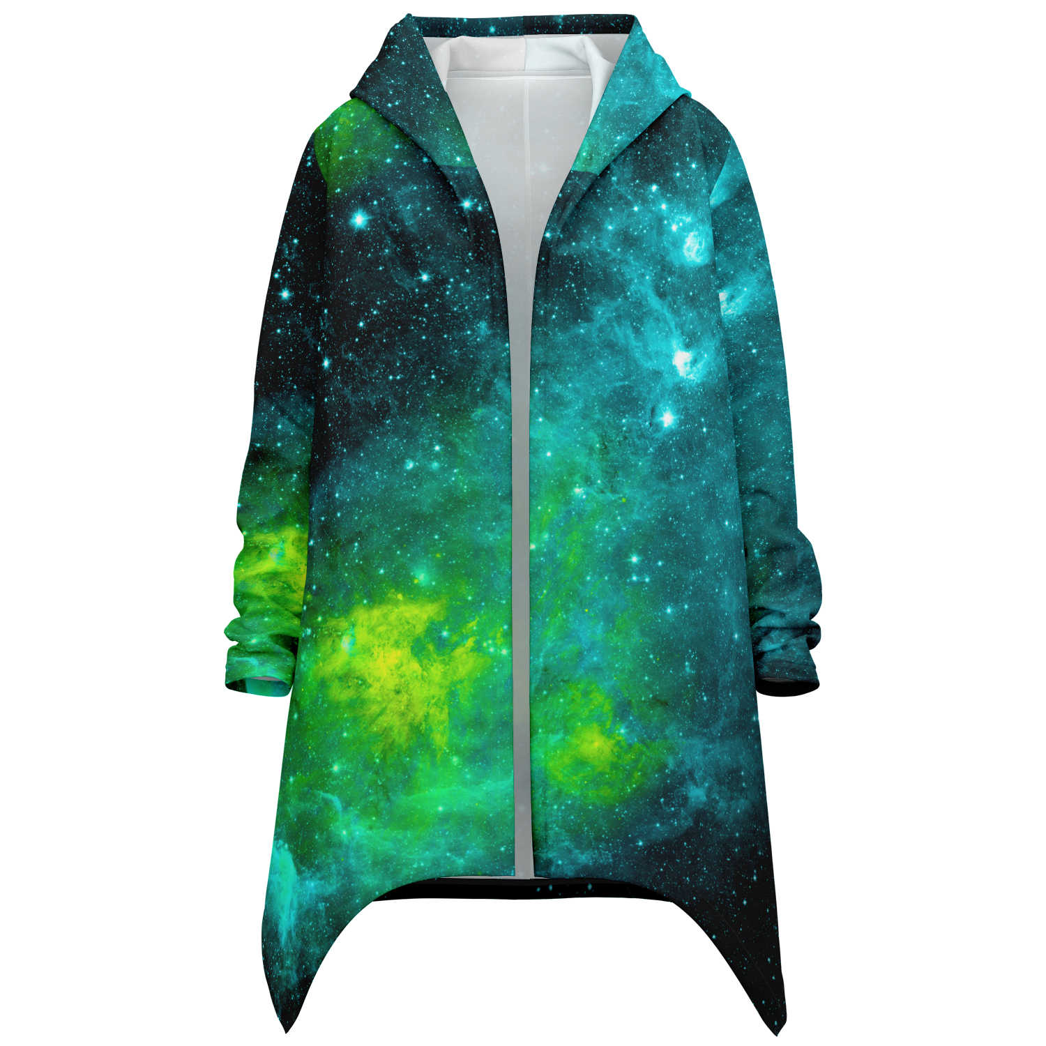 Acidic Realm Longline Cloak - Azimuth Clothing