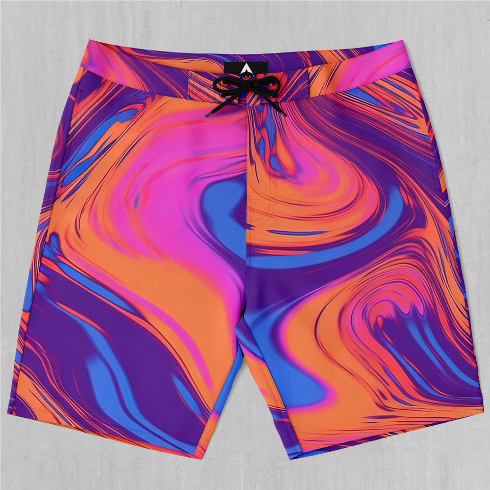 Rave Board Shorts and Festival Swim Trunks - Azimuth Clothing