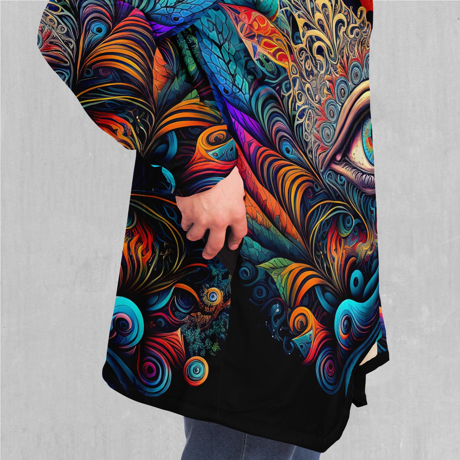 Cosmic Eye Cloak | Festival Cloak | Rave Cloak | Sherpa Cloak - Azimuth ...
