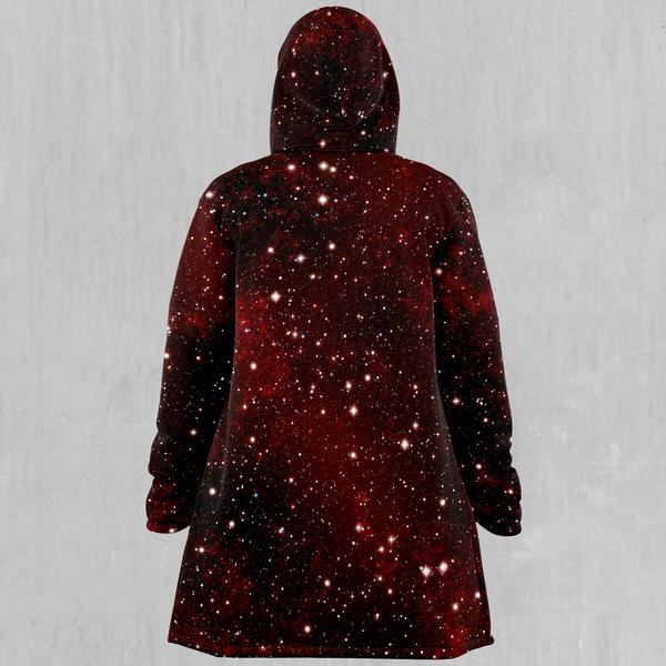 Crimson Space Cloak | Festival Cloak | Rave Cloak | Sherpa Cloak ...