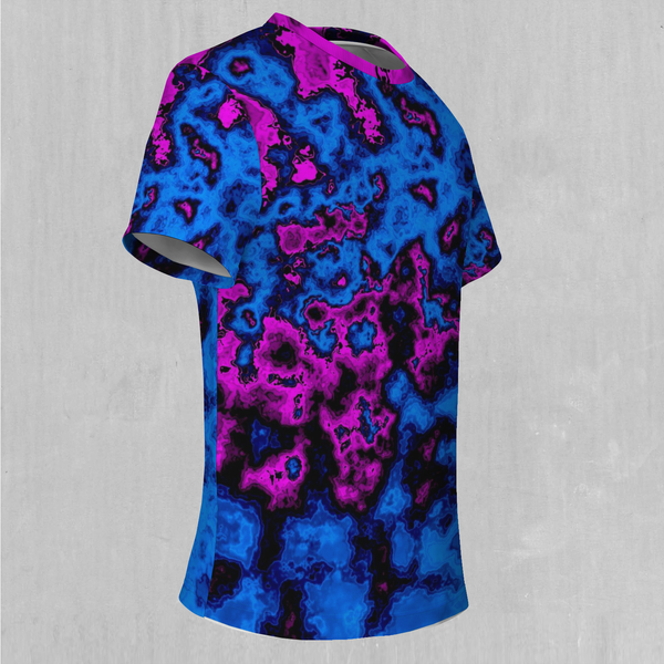 Geocidic Psychedelic Blue/Purple EDM Rave Festival All Over Print Tee ...