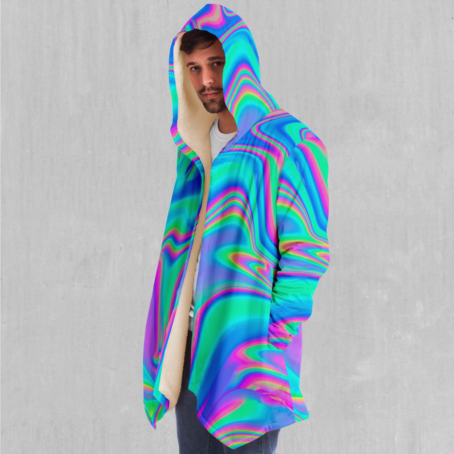 Holographic Cloak | Festival Cloak | Rave Cloak | Sherpa Cloak ...