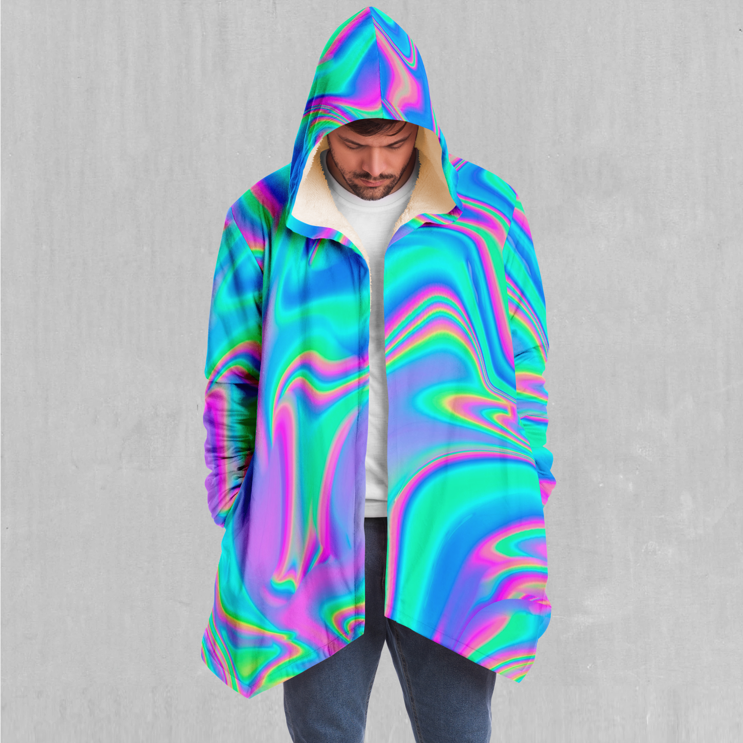 Holographic Cloak | Festival Cloak | Rave Cloak | Sherpa Cloak ...