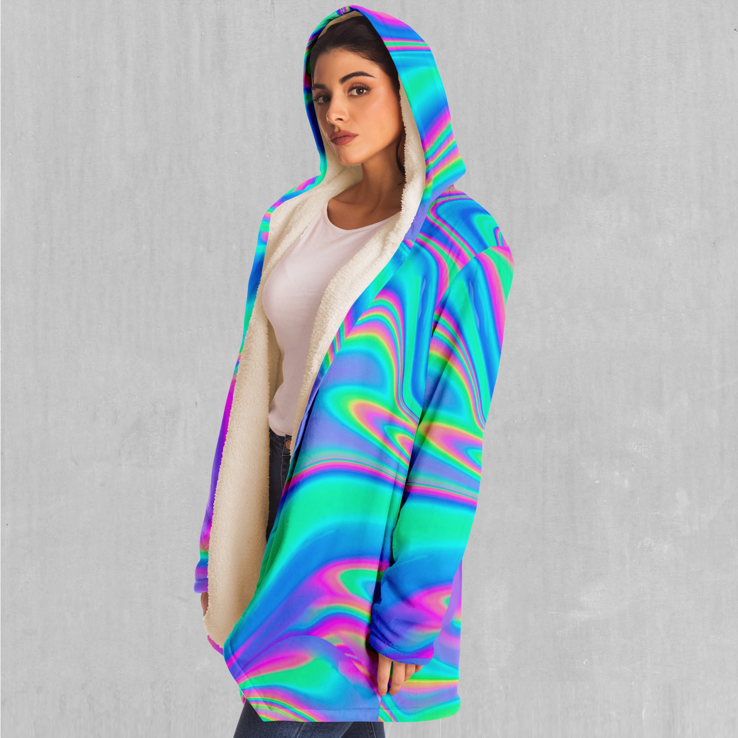 Holographic Cloak | Festival Cloak | Rave Cloak | Sherpa Cloak ...