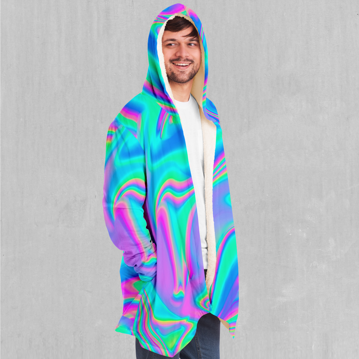 Holographic Cloak | Festival Cloak | Rave Cloak | Sherpa Cloak ...