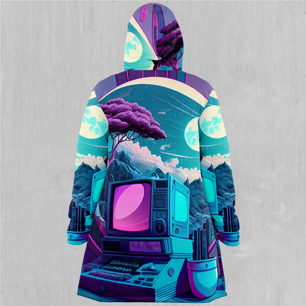 Neon Nexus Cloak | Festival Cloak | Rave Cloak | Sherpa Cloak - Azimuth ...