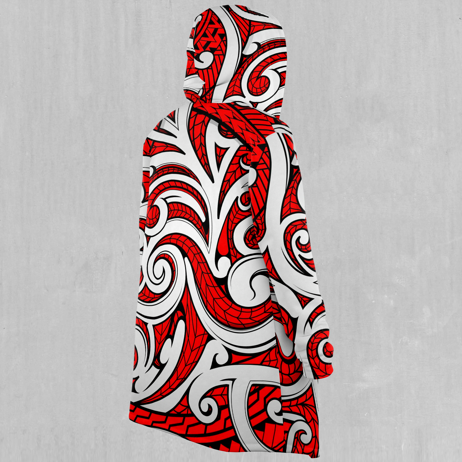 Polynesian Warrior Tribal EDM Rave Festival Sherpa Lined Cloak ...