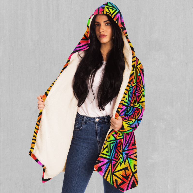 Prismatic Spectrum Cloak | Festival Cloak | Rave Cloak | Sherpa Cloak ...