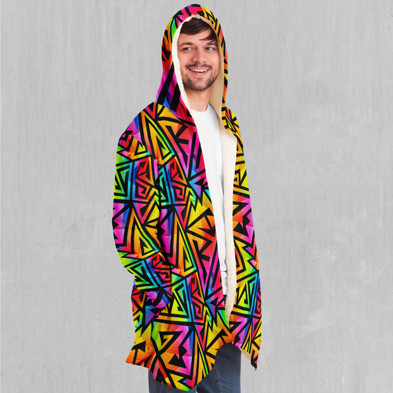 Prismatic Spectrum Cloak | Festival Cloak | Rave Cloak | Sherpa Cloak ...
