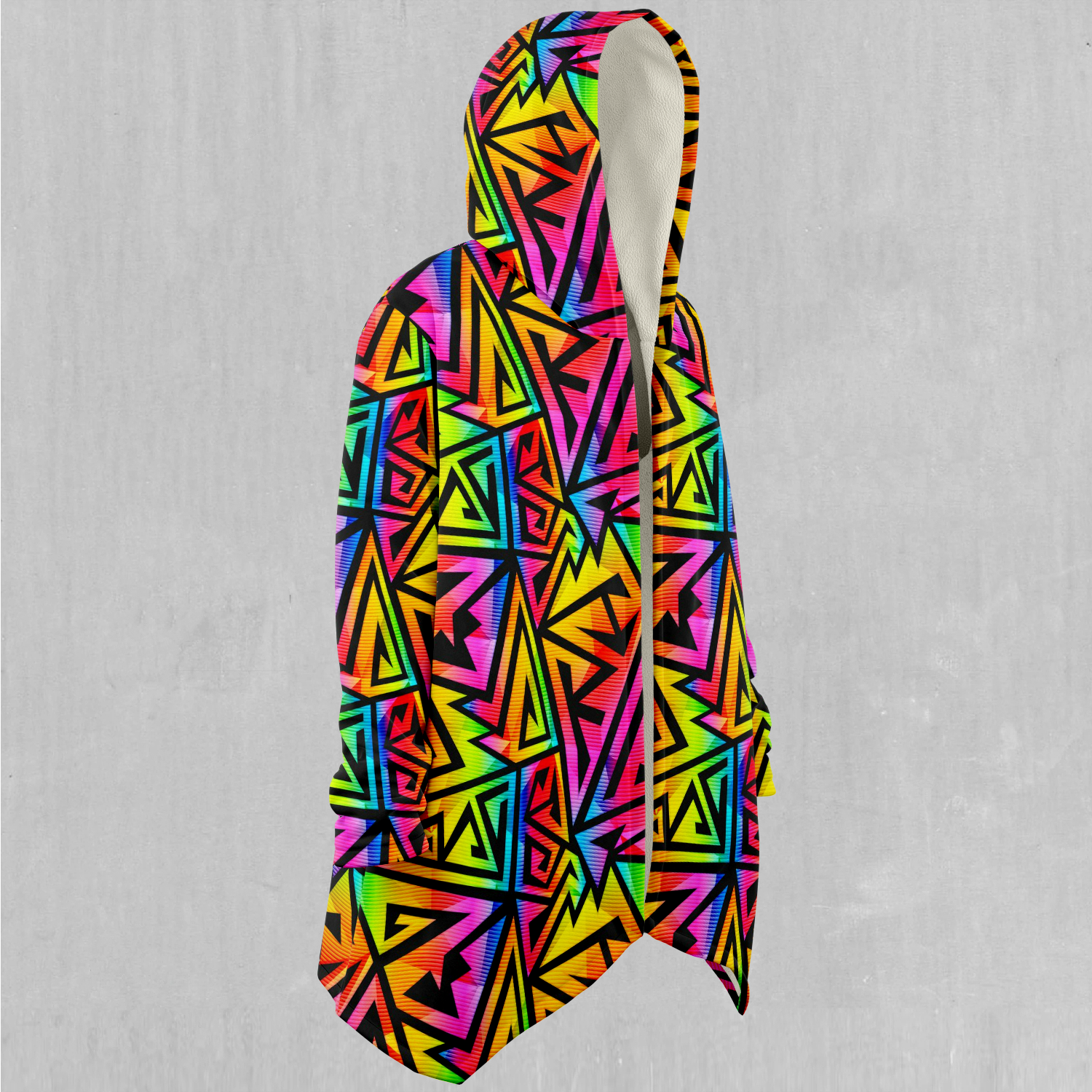Prismatic Spectrum Cloak | Festival Cloak | Rave Cloak | Sherpa Cloak ...