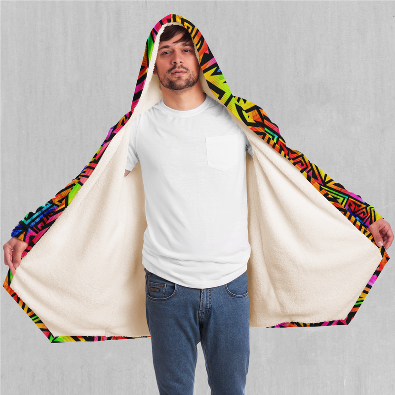 Prismatic Spectrum Cloak | Festival Cloak | Rave Cloak | Sherpa Cloak ...