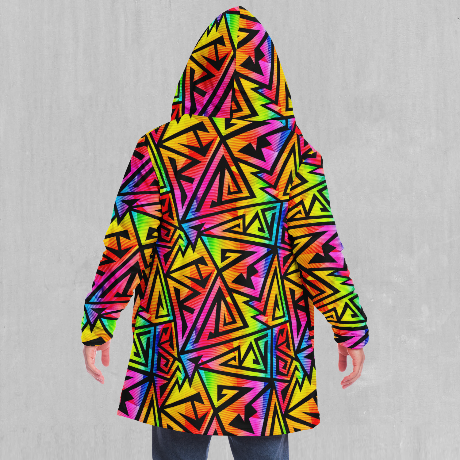 Prismatic Spectrum Cloak | Festival Cloak | Rave Cloak | Sherpa Cloak ...