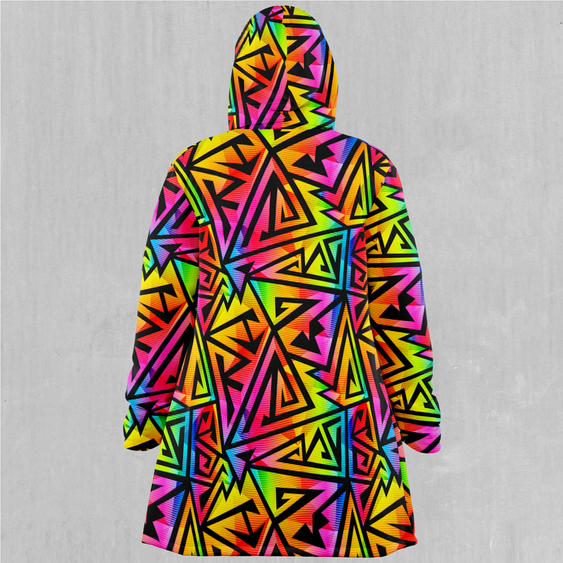 Prismatic Spectrum Rainbow EDM Rave Festival Sherpa Lined Cloak ...
