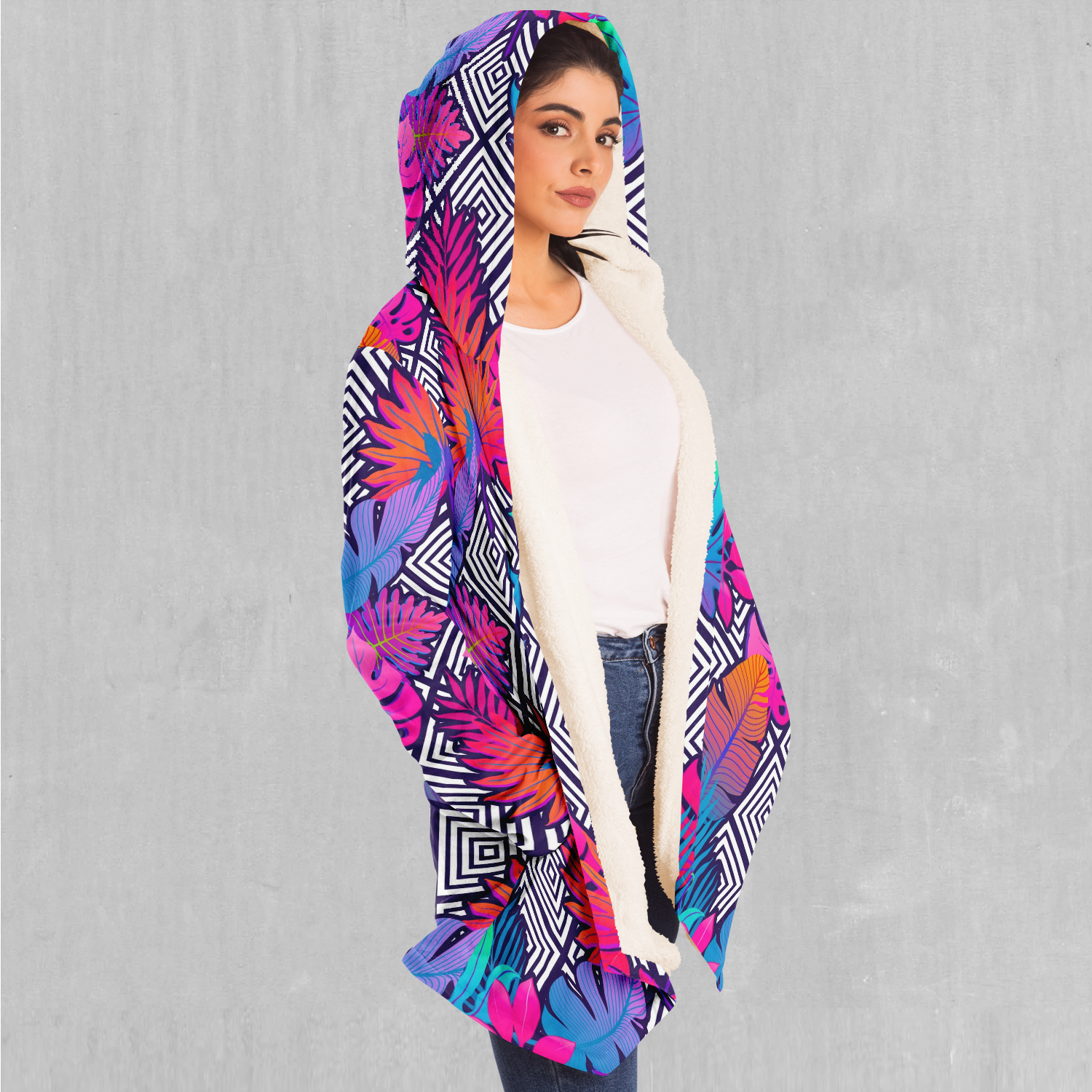 Vault Tropic Cloak | Festival Cloak | Rave Cloak | Sherpa Cloak ...