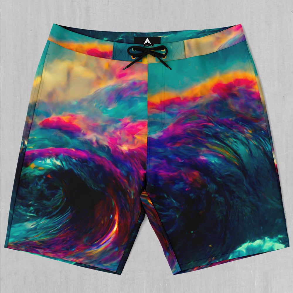 Rave Board Shorts and Festival Swim Trunks - Azimuth Clothing